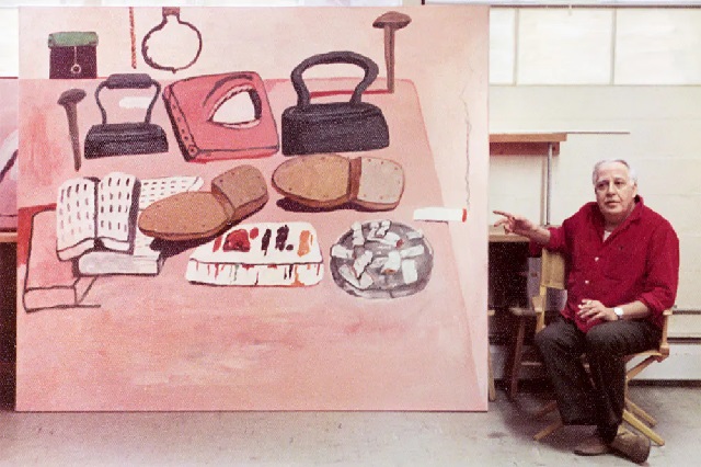 A 40 años de la muerte del pintor Philip Guston