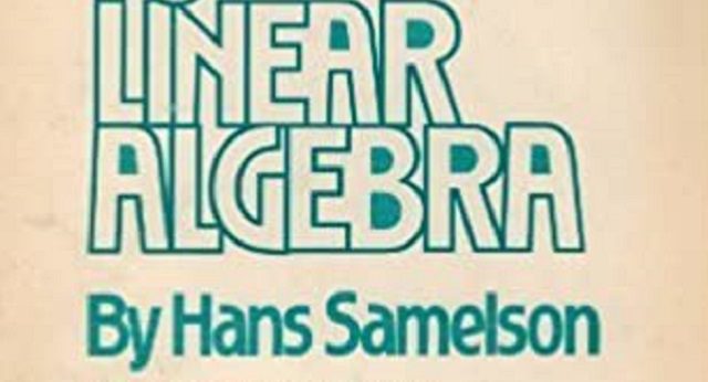 El topólogo y matemático Hans Samelson